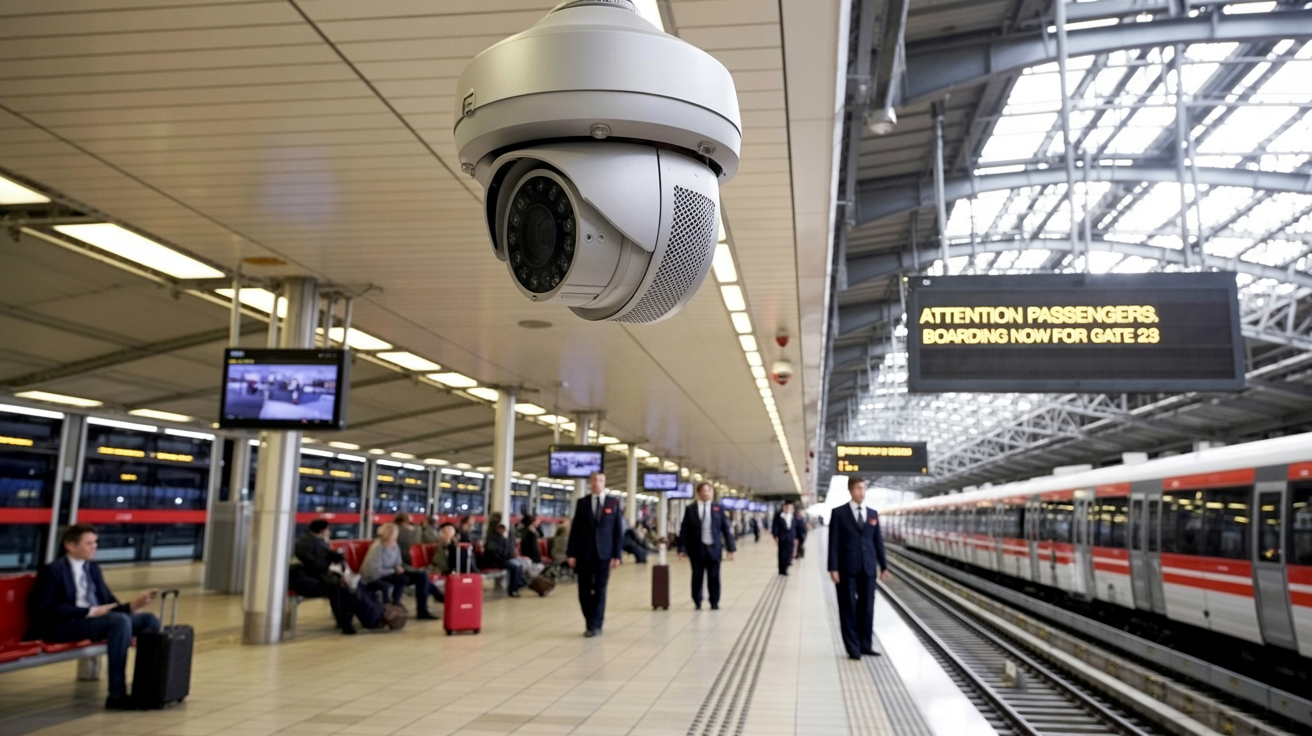 Airports, Bus & Train Stations CCTV Monitoring Security Surveillance ...